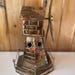 Vintage Copper Tin Windmill Music Box - Etsy