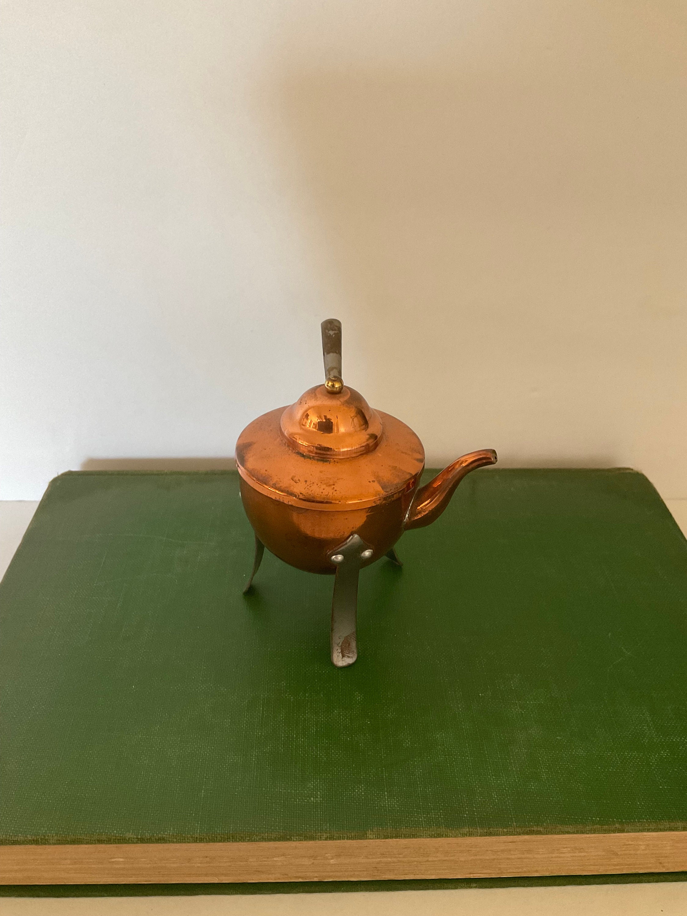 Vintage Swedish Copper Teapot - Etsy