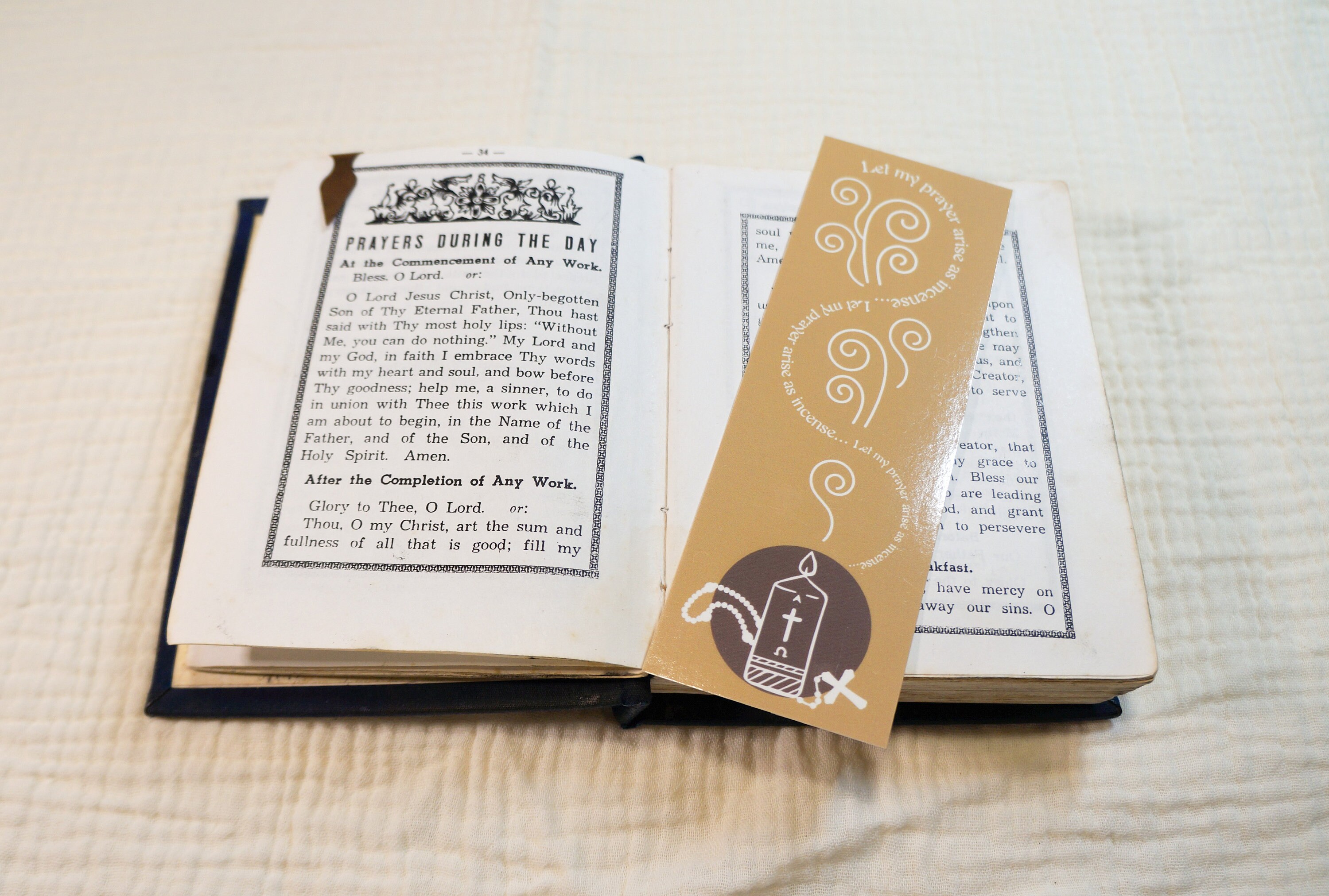 Orthodox Bookmark Let My Prayer Arise - Etsy