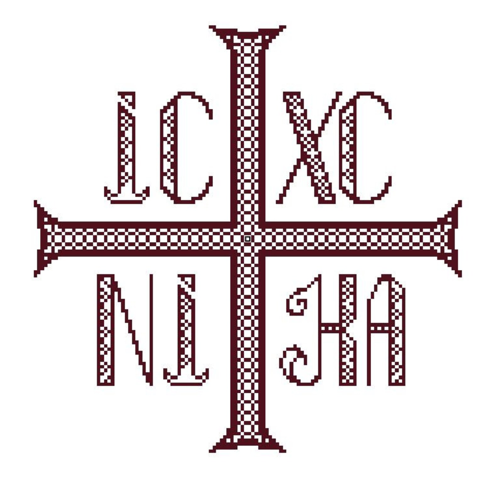 Digital PDF Lace Nika Counted Cross Stitch Pattern for Pascha Basket ...