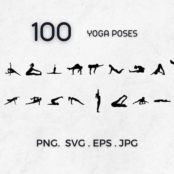 Yoga Poses - Etsy