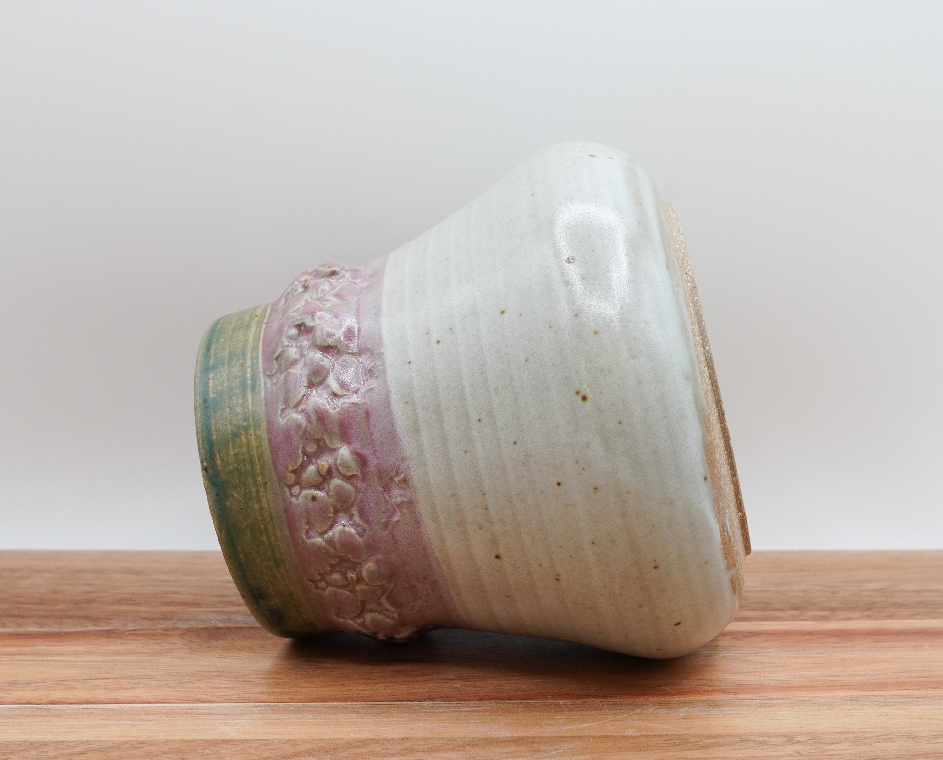1997 Jim Bell Under the Oaks Matte Stoneware Vase - Vintage NC Studio ...