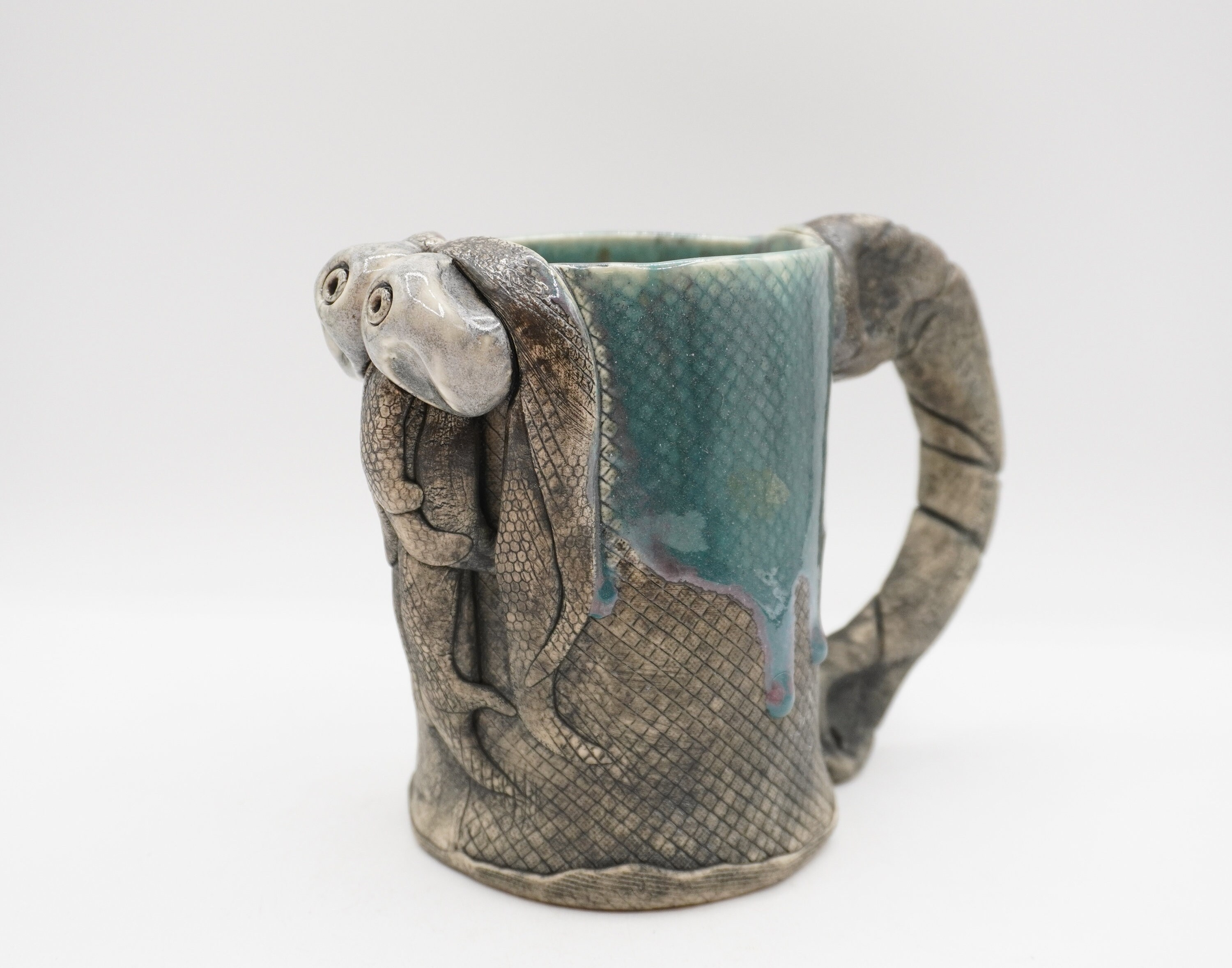 Vintage 1985 Woo Creature Richard & Susan Marshall NC Studio Pottery ...