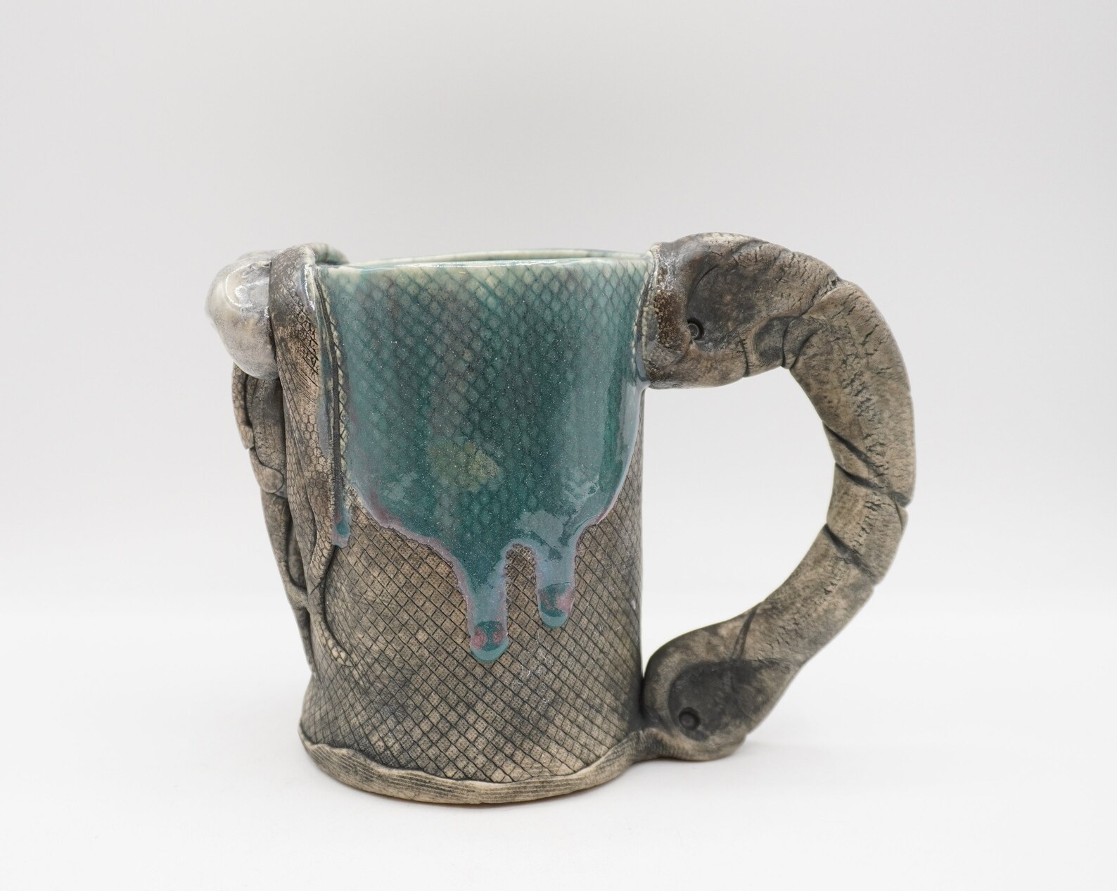 Vintage 1985 Woo Creature Richard & Susan Marshall NC Studio Pottery ...