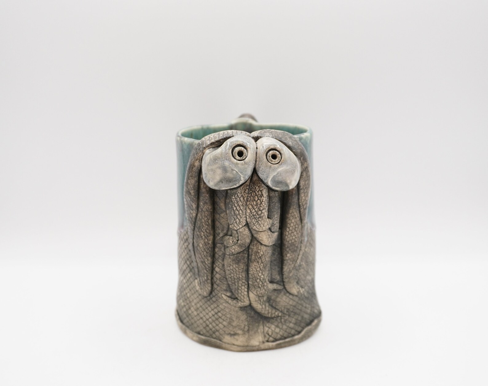 Vintage 1985 Woo Creature Richard & Susan Marshall NC Studio Pottery ...