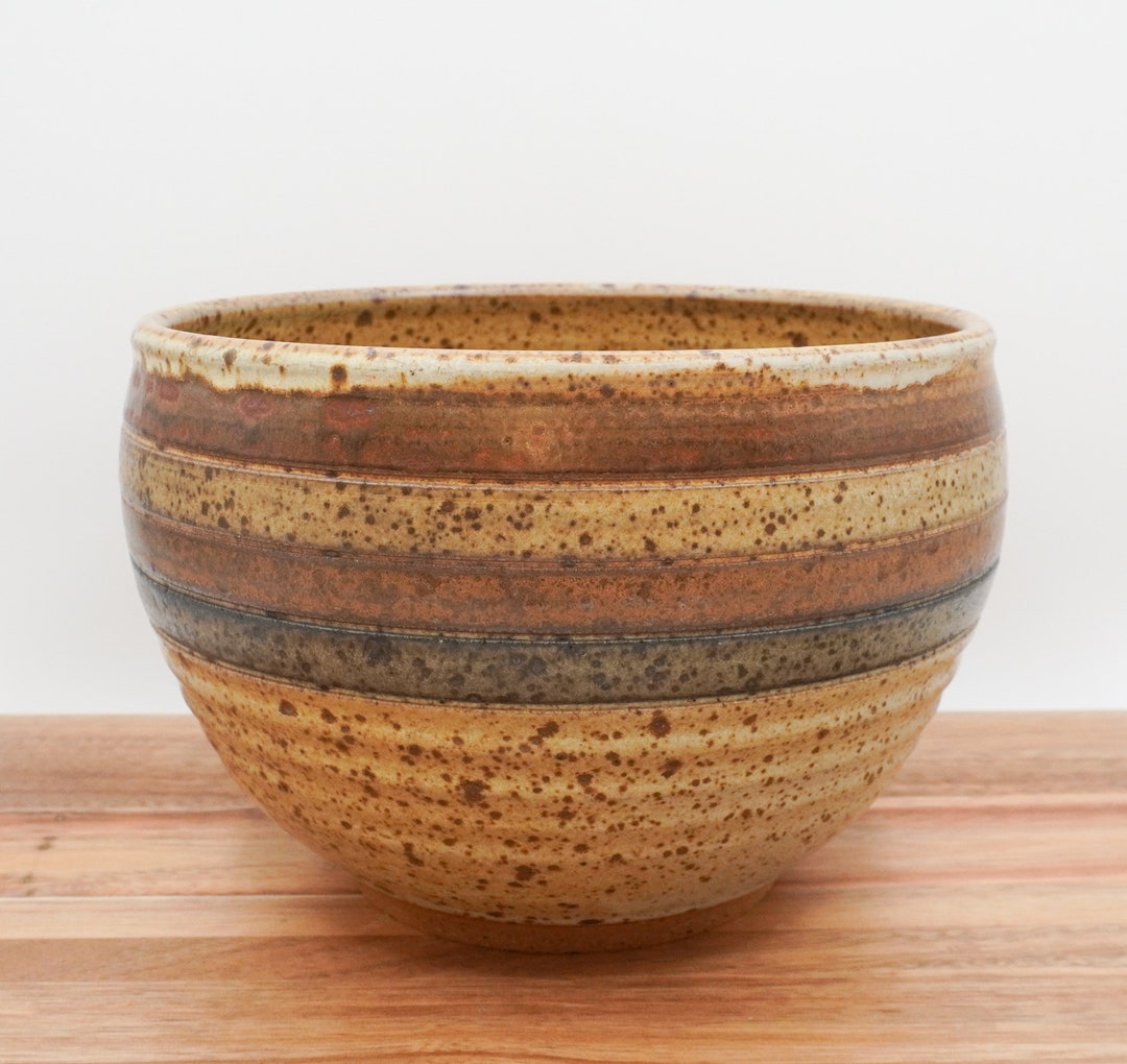 Vintage Carl Lundgren Scandinavian Studio Art Pottery 7.5" Stoneware ...
