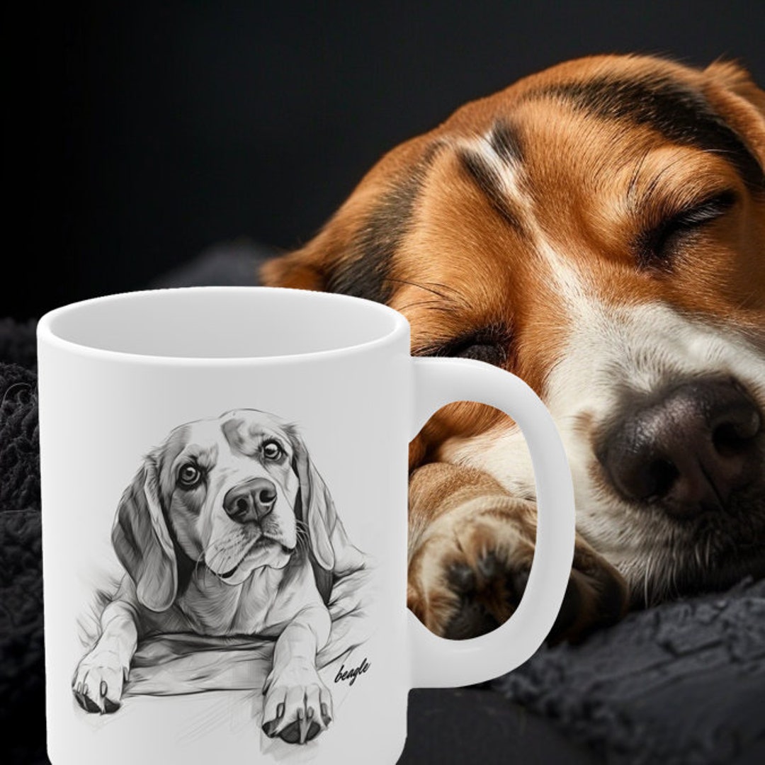 BEAGLE Dog Gift Mug Dog Lover Unique Present for Pets Christmas Mother ...