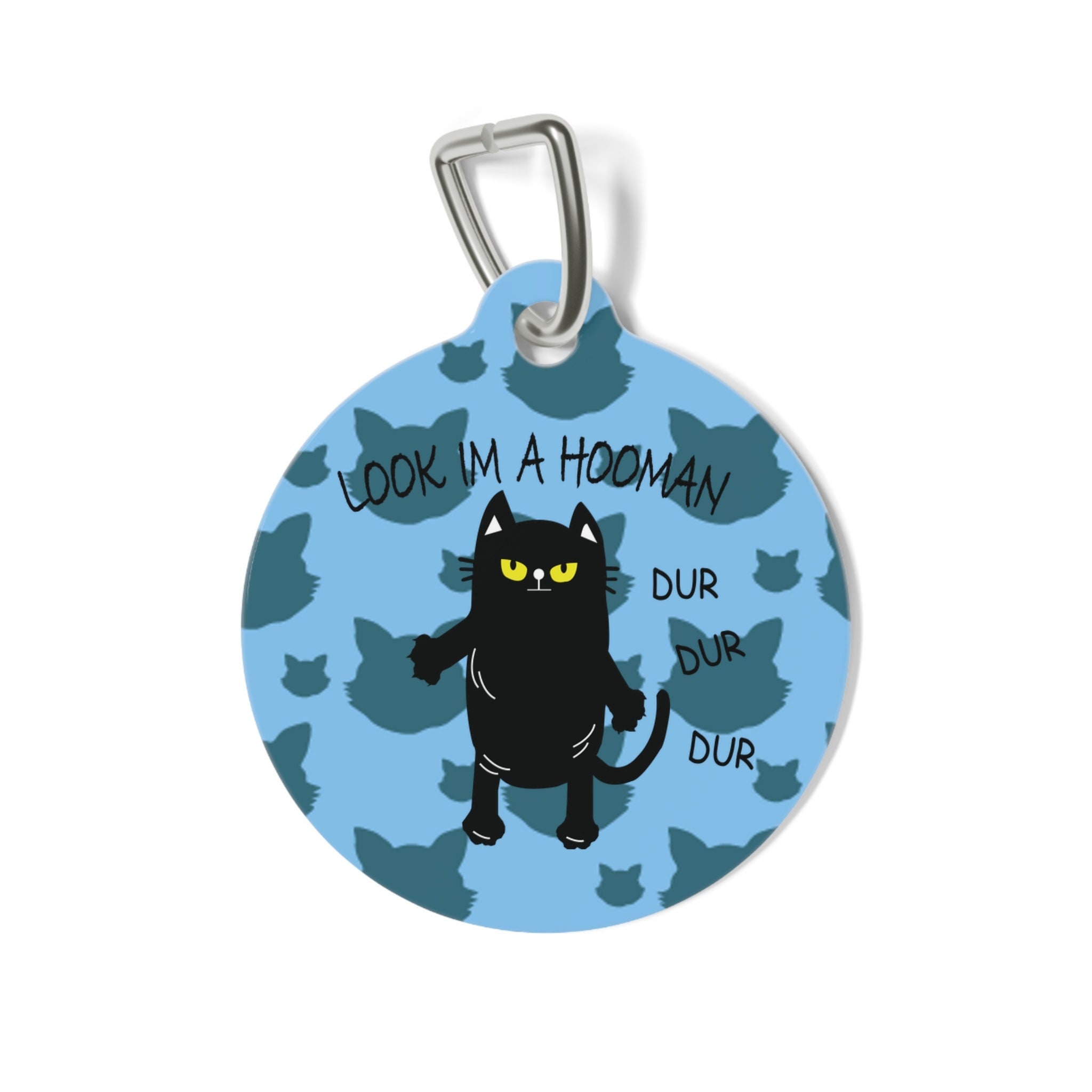 Cat Pet Tag Cat Mom Pet Owner Gift Cat Lady - Etsy