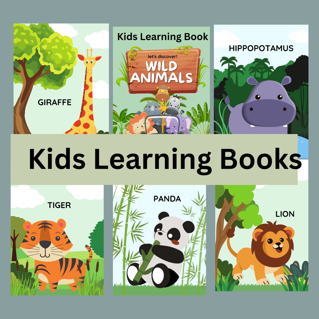 Wild Animals Activity Book | Wild Creatures Learning Binder | Maze ...