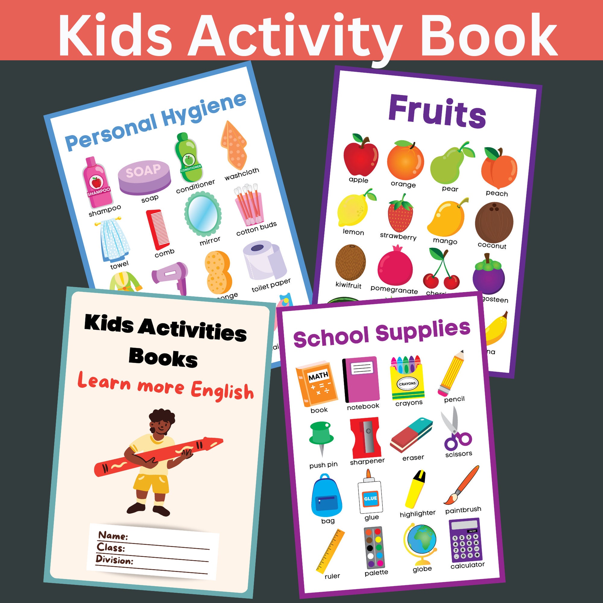 Printable Grammar Game | Kids Language Arts | Early Reading Skills ...