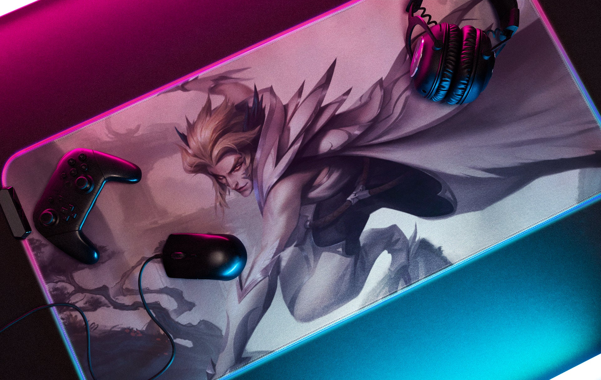 Rakan All Skins RGB Gaming Mouse Pad - High Quality - Big Size - Anti ...