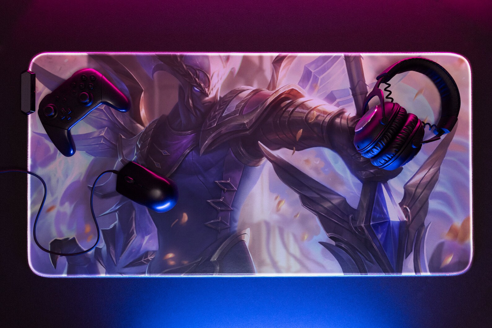 Aatrox All Skins RGB Gaming Mouse Pad High Quality Big Size Anti Slip ...