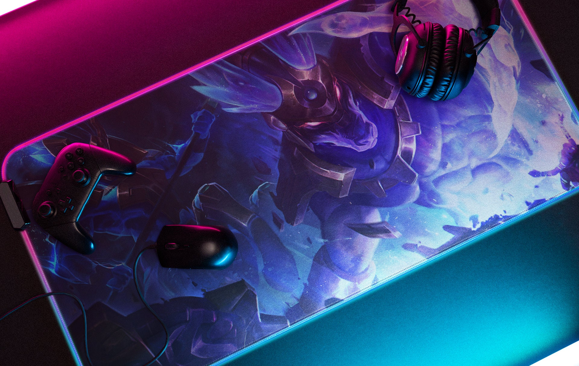 Nasus All Skins RGB Gaming Mouse Pad - High Quality - Big Size - Anti ...