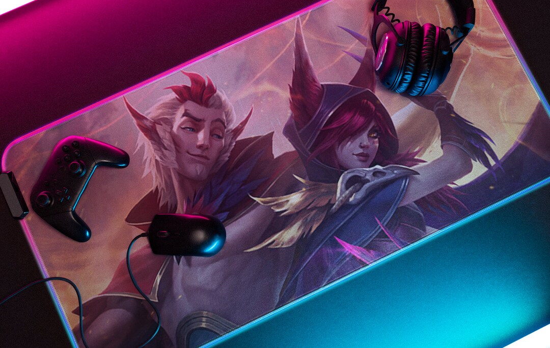 Rakan All Skins RGB Gaming Mouse Pad High Quality Big Size - Etsy