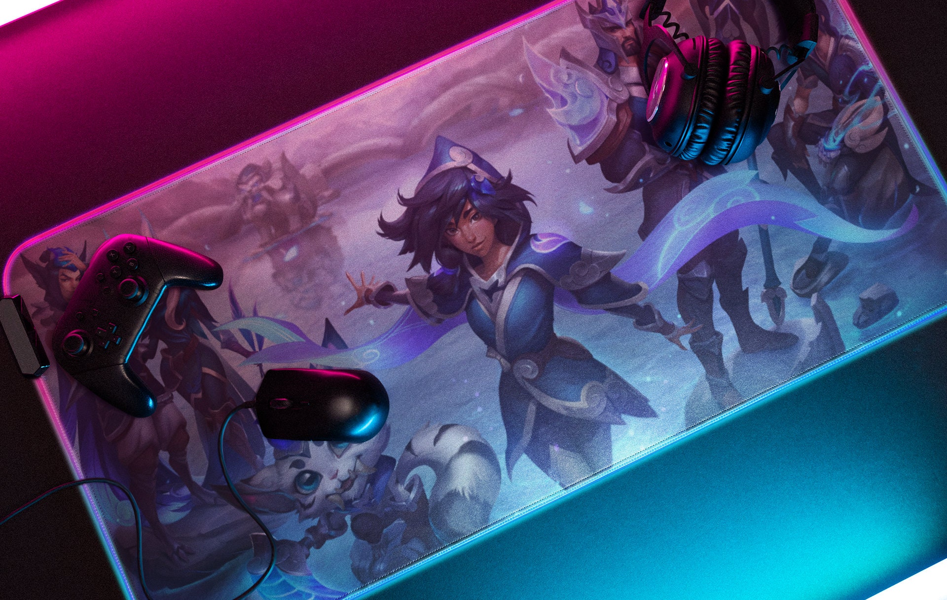 Rakan All Skins RGB Gaming Mouse Pad - High Quality - Big Size - Anti ...