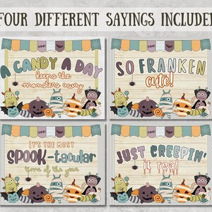 Halloween Bulletin Board Kit October Fall Bulletin Board Autumn ...