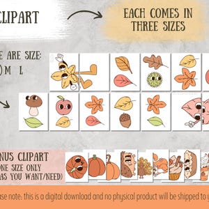 Autumn Fall Bulletin Board Kit Groovy Retro Leaf Leaves Beleaf in ...