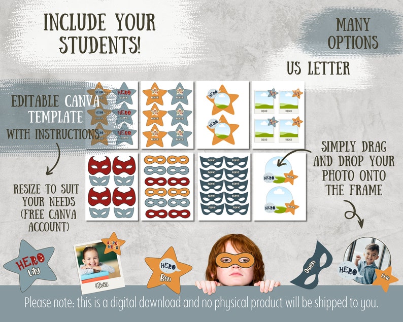 Superheroes Back to School Bulletin Board Kit Welcome Back to School ...