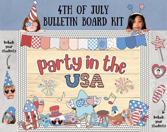 4th of July Bulletin Board Kit July Bulletin Board Kit Summer Bulletin ...