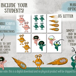 Space Back to School Bulletin Board Kit Welcome Back to School ...