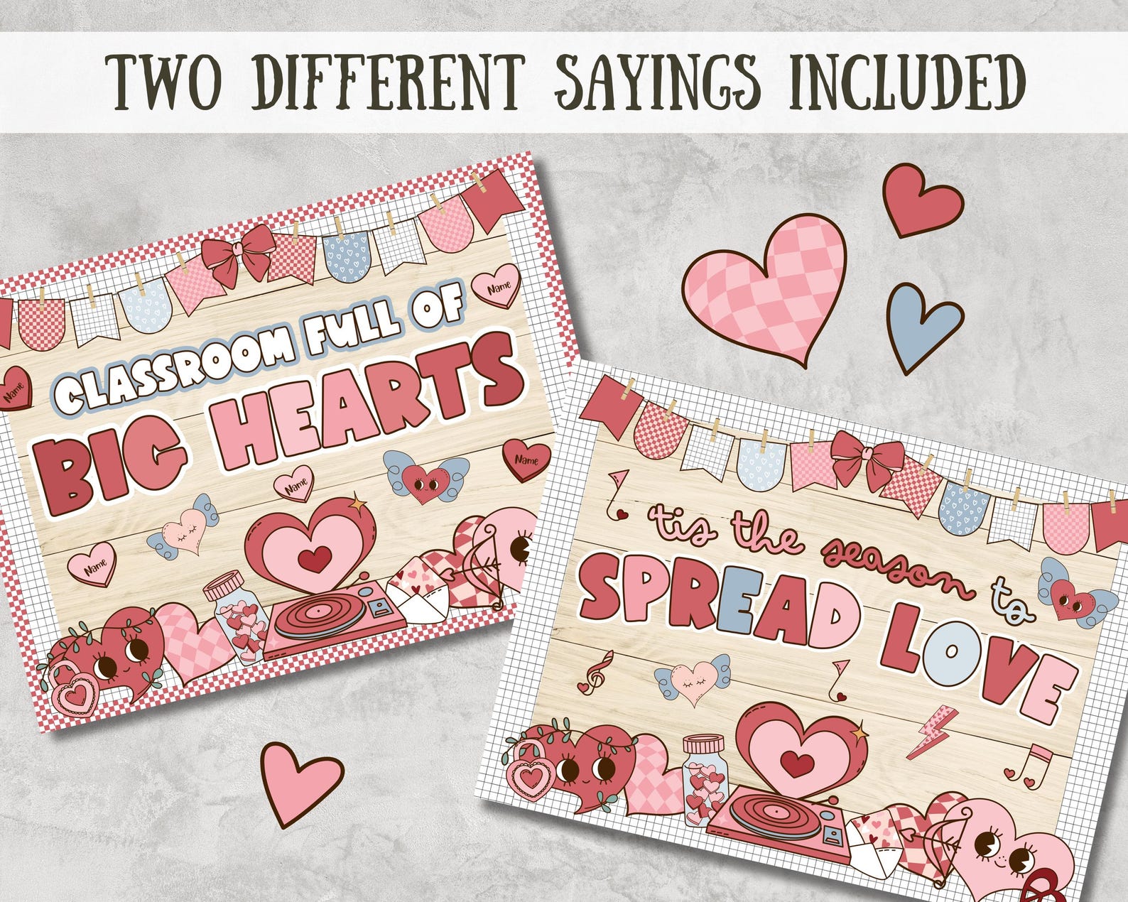 Valentine's Day Bulletin Board Ideas February Bulletin Board Kit ...