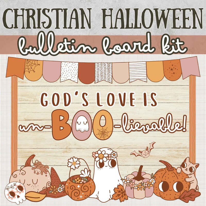 Christian Fall Bulletin Board - Etsy