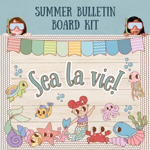 Summer Bulletin Board Kit End of the Year Bulletin Board Kit May ...