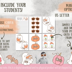 Reading Halloween Bulletin Board Kit October Fall Bulletin Board Autumn ...