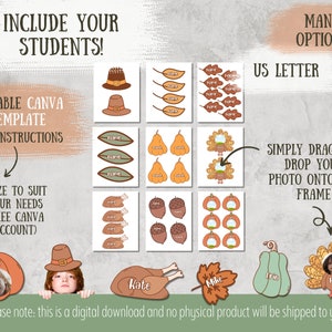 Thanksgiving Bulletin Board Kit Groovy November Bulletin Board Fall ...