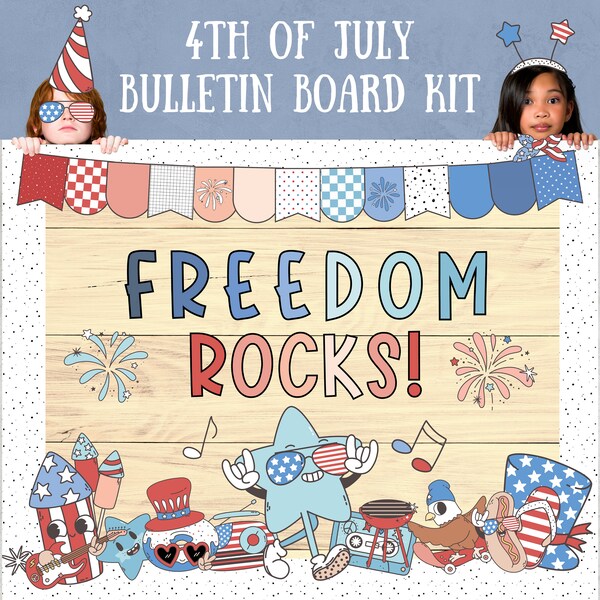 Back to School Bulletin Board Kit Groovy Retro Back to School Bulletin ...