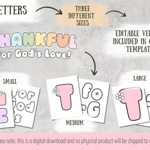 Christian Thanksgiving Bulletin Board Kit Religious Groovy Retro ...