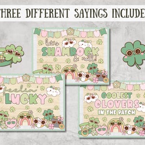 St. Patrick's Day Bulletin Board Ideas Spring March Bulletin Board Kit ...