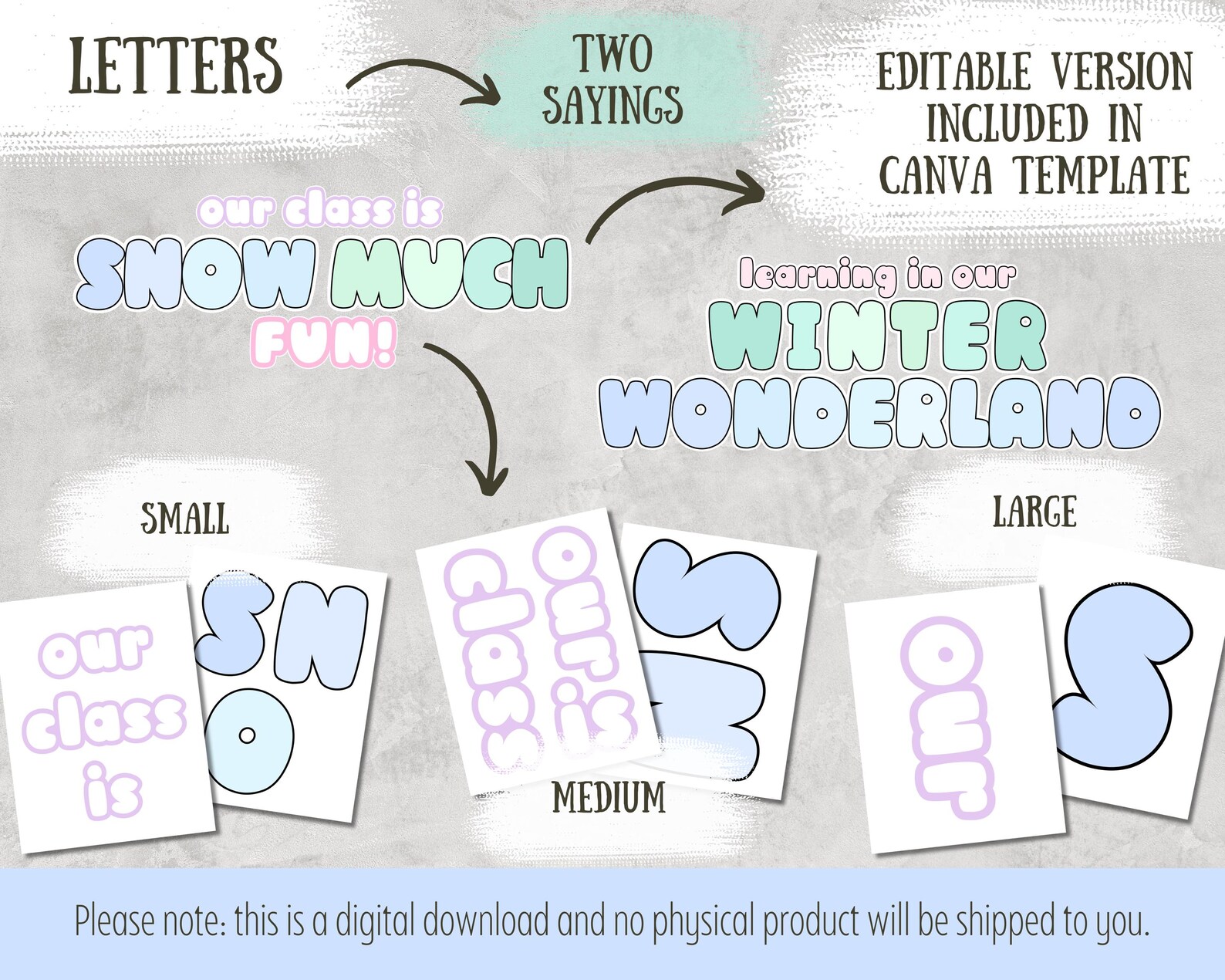 Winter Bulletin Board Kit Ideas December January Door Decorations ...