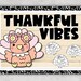 Thanksgiving Bulletin Board Kit Composition Notebook Groovy Retro ...
