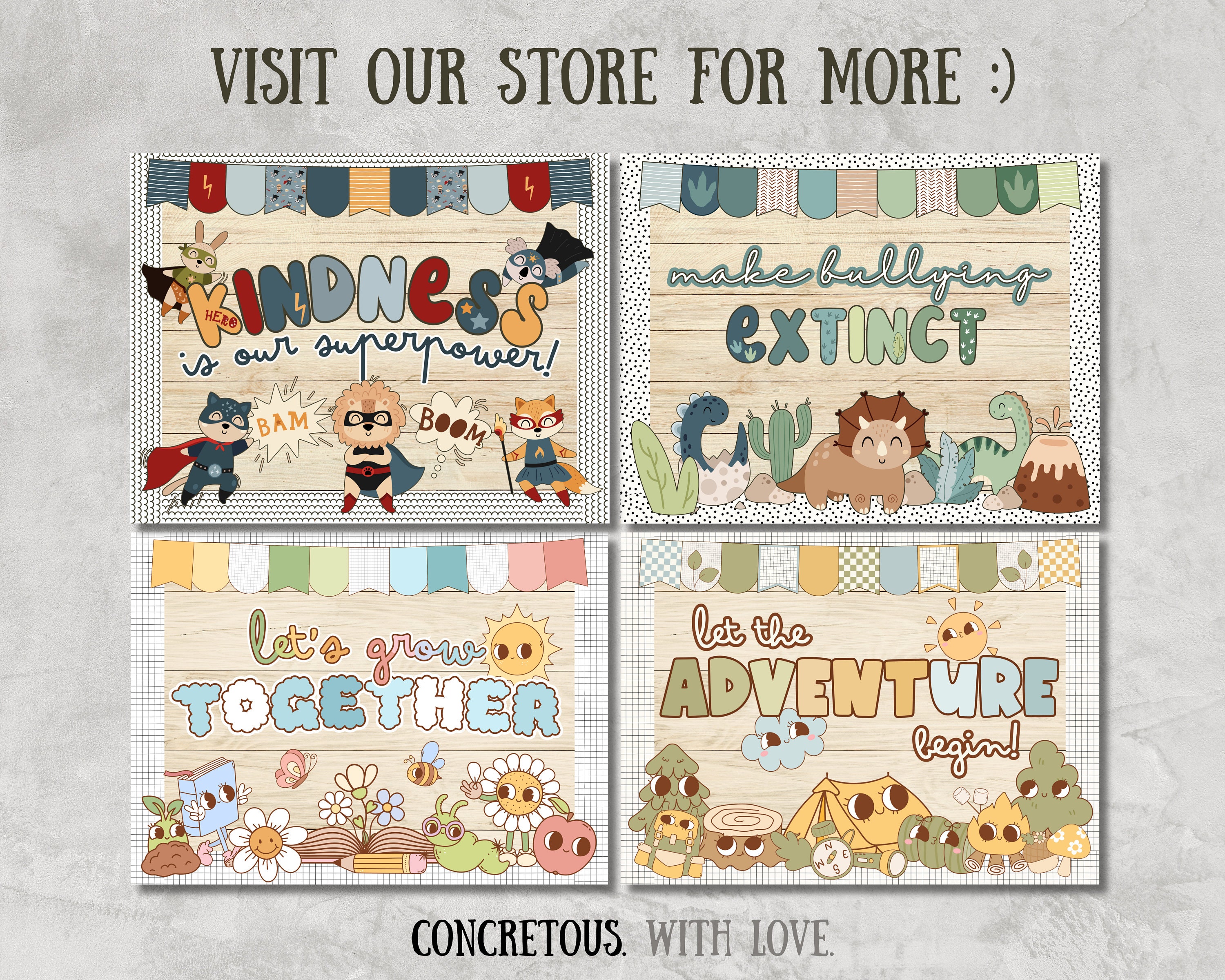 Monthly Classroom Newsletter Template Editable Yearly Bundle School ...