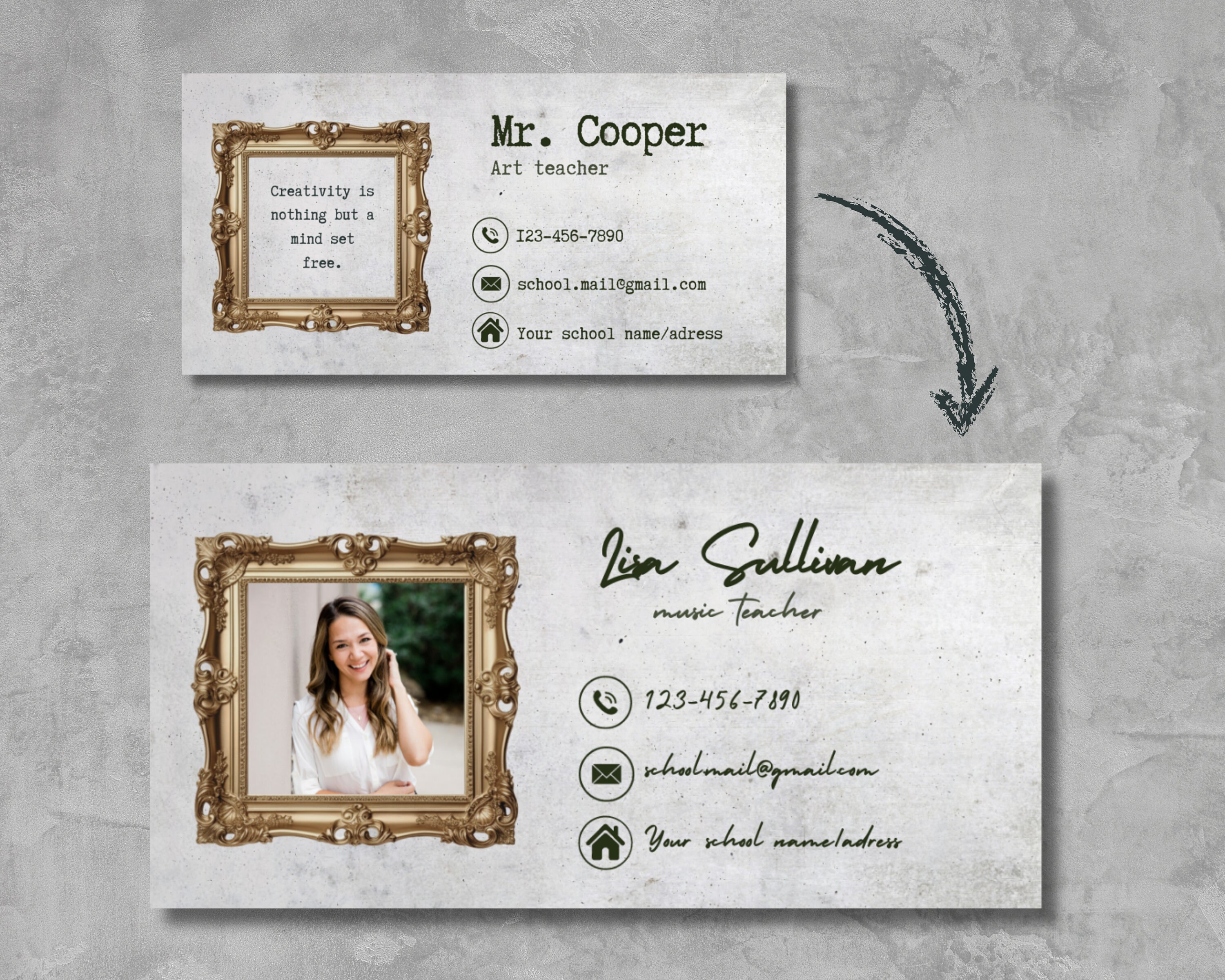 Email Signature Teacher Email Signature Canva Template Email - Etsy
