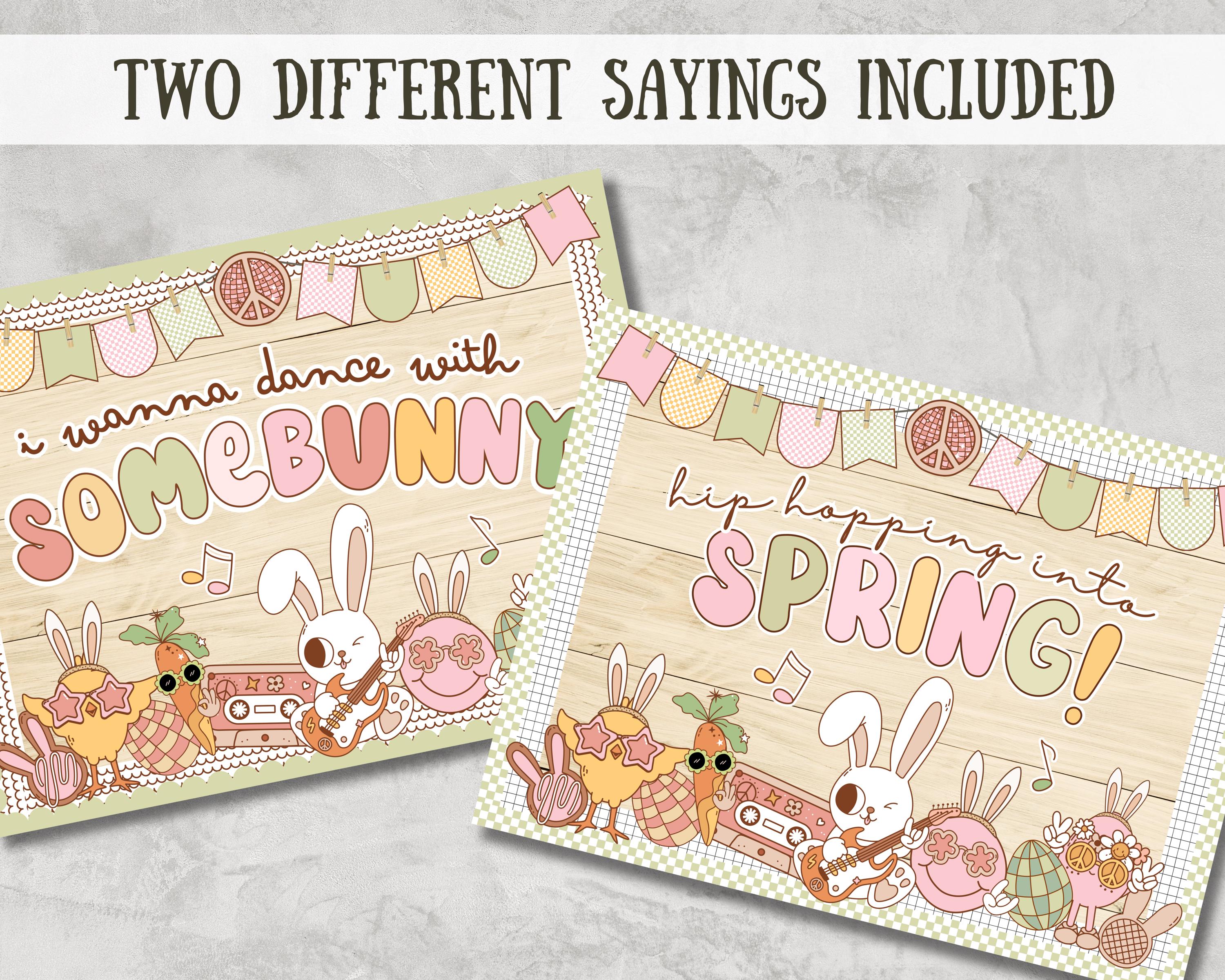 Easter Bulletin Board Kit April Bulletin Board Spring Bulletin Board ...