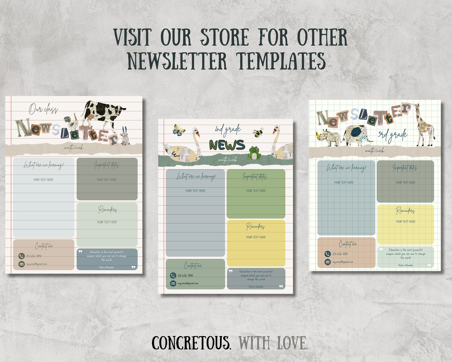 Winter Classroom Newsletter Template Canva Classroom Newsletter for ...