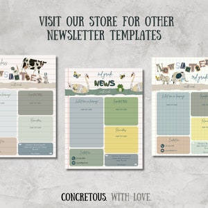 Winter Classroom Newsletter Template Canva Classroom Newsletter for ...