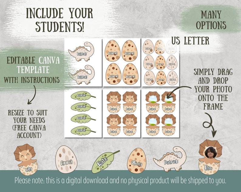 Dino Back to School Bulletin Board Kit Welcome Back to School Classroom ...