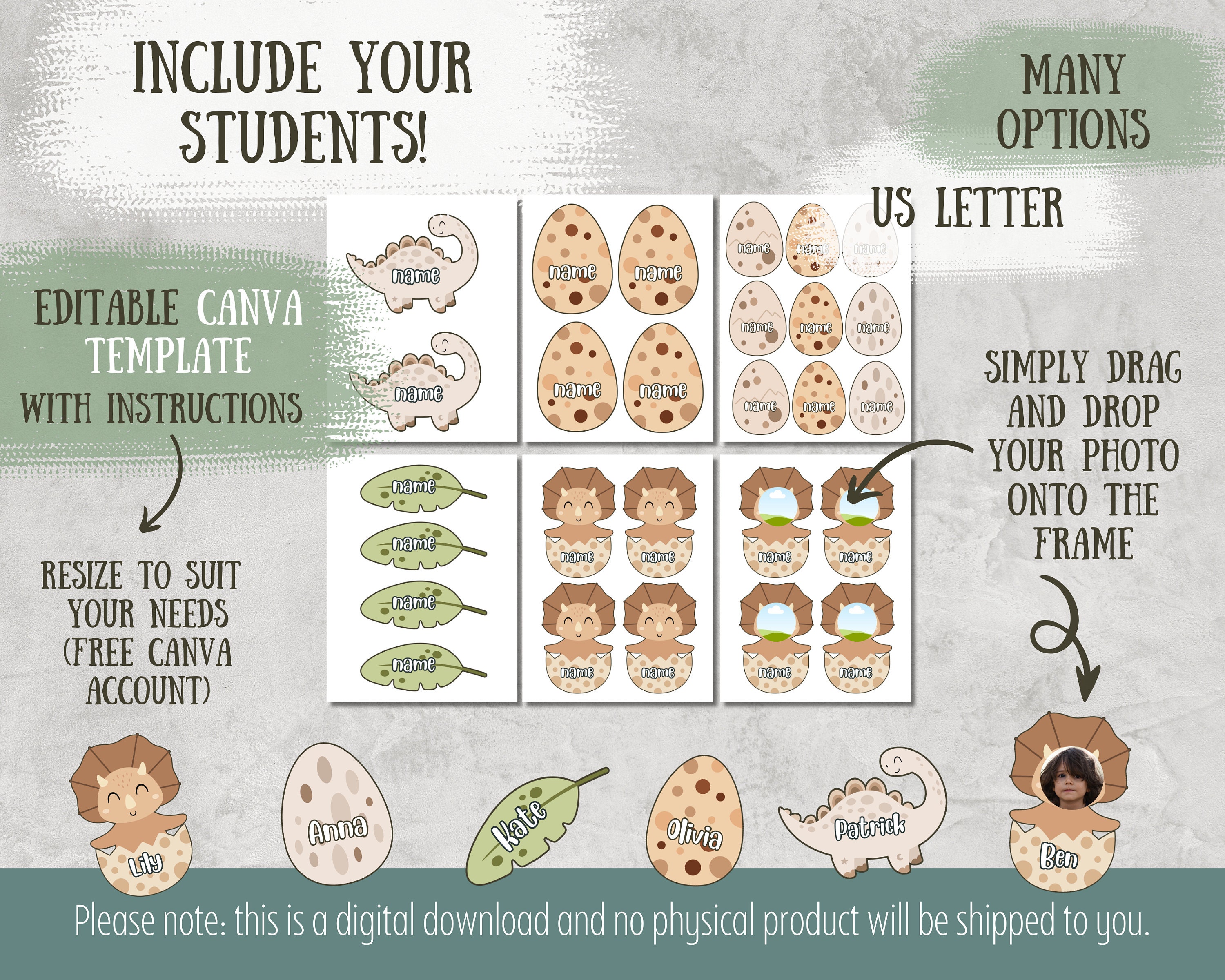 Dino Back to School Bulletin Board Kit Welcome Back to School Classroom ...