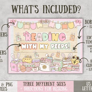 Reading Easter Bulletin Board Ideas Spring April March Bulletin Board ...