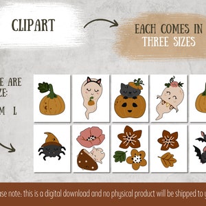 Boho Halloween Bulletin Board Kit October Fall Bulletin Board Autumn ...