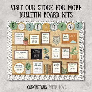 Classroom Birthday Board Class Birthday Display Classroom Birthday ...