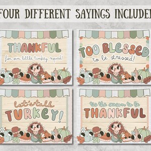 Thanksgiving Bulletin Board Kit Fall Bulletin Board November Bulletin ...
