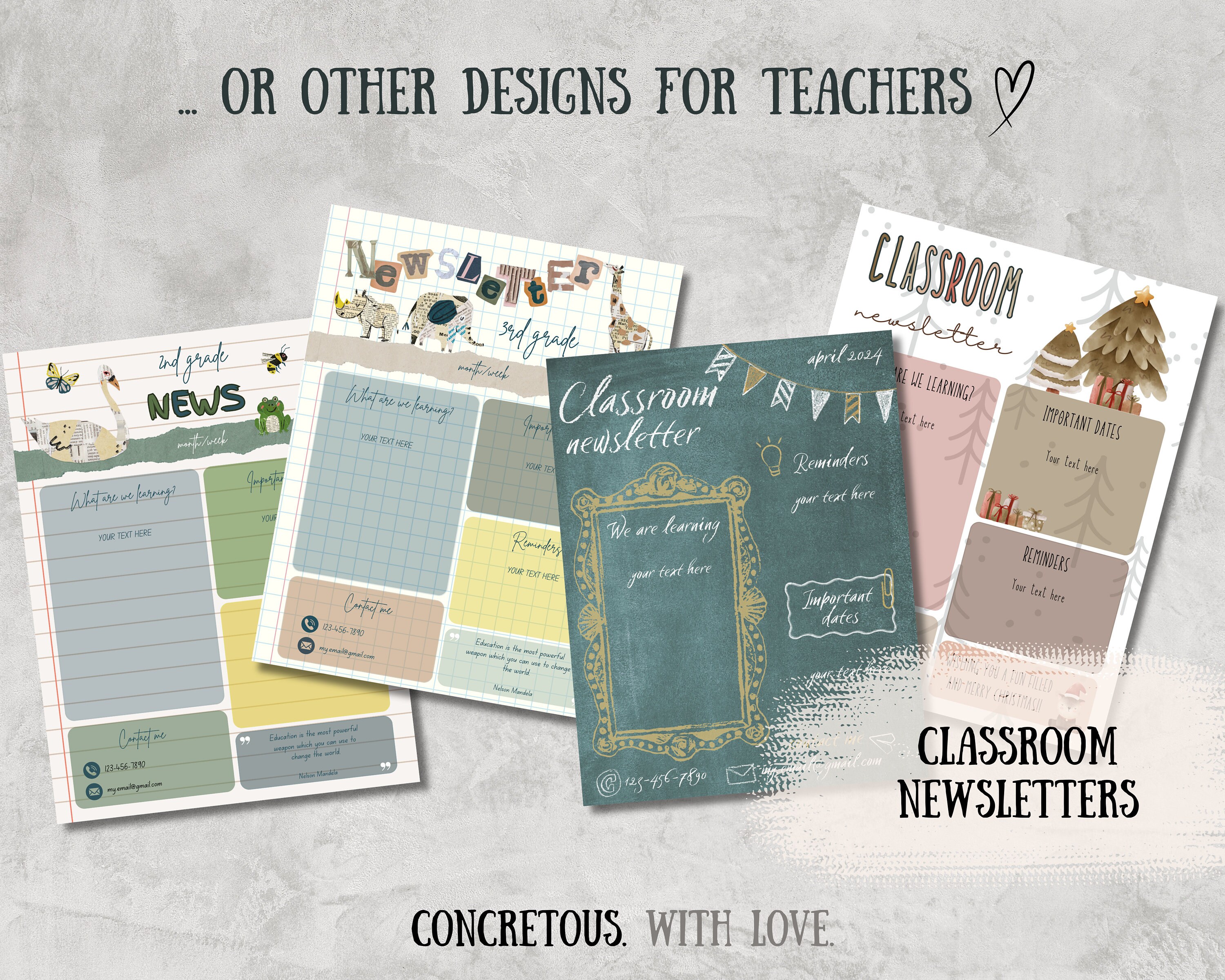 Email Signature Teacher Email Signature Template Teacher Email ...