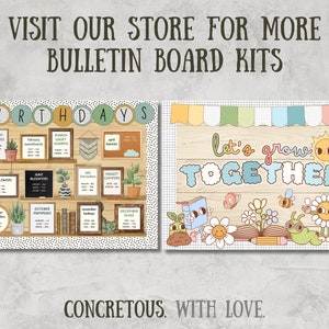 Welcome Back to School Bulletin Board Kit Back to School Classroom ...