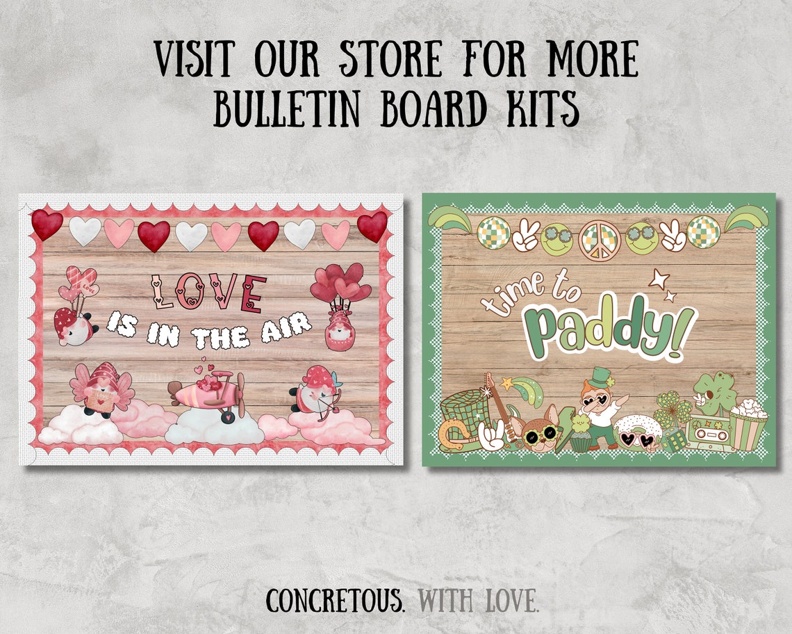 Easter Bulletin Board Kit April Bulletin Board Spring Bulletin Board ...