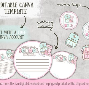 Welcome Back to School Bulletin Board Kit Ideas School Supplies Groovy ...