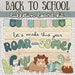 Dino Back to School Bulletin Board Kit Welcome Back to School Classroom ...